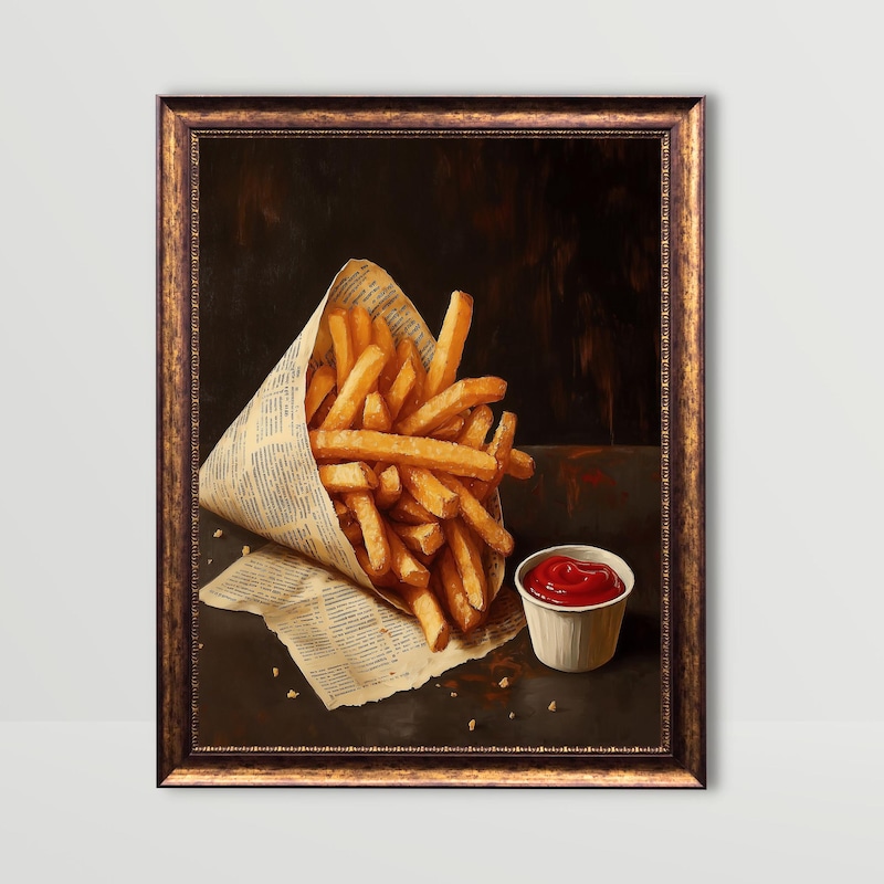 French Newspapers Oil - Etsy