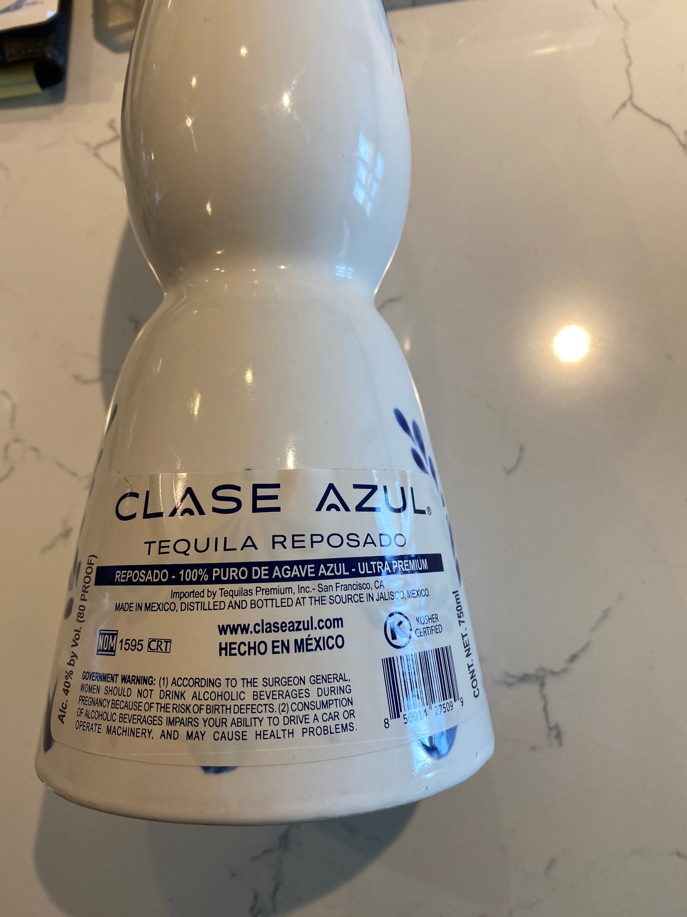 Custom Lamp Clase Azul Bottle - Etsy