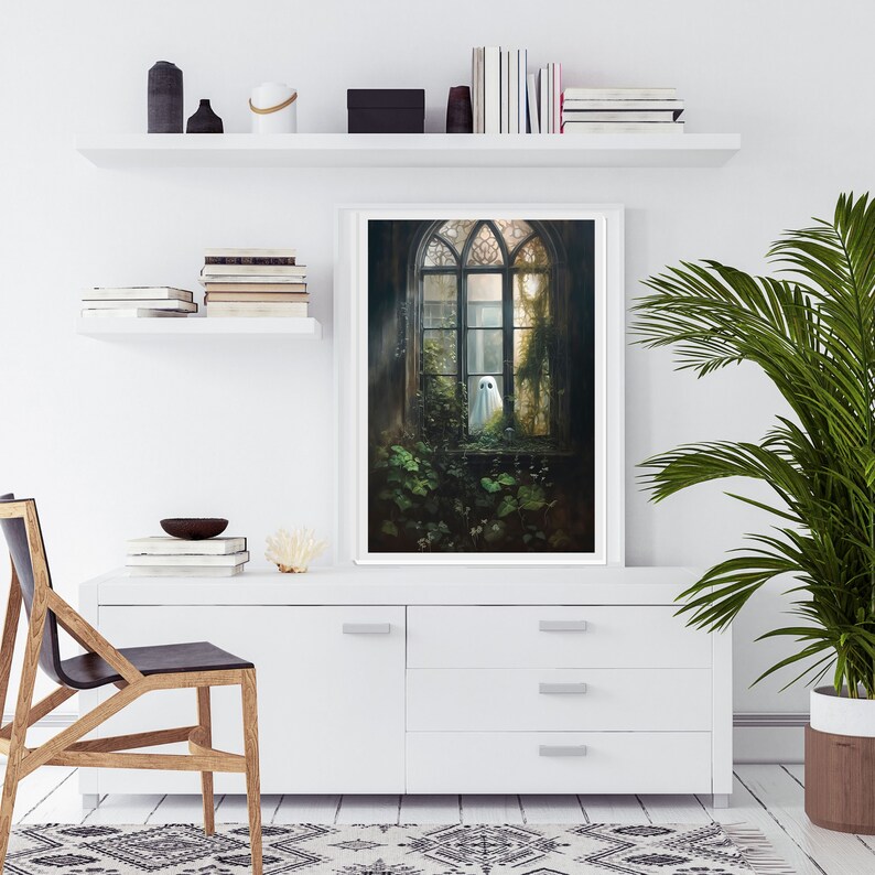 Ghost Outside Looking In Vintage Poster Art Poster Print - Etsy