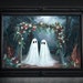 Ghosts Getting Married, Vintage Poster, Wedding Print, Ghost Art Poster ...
