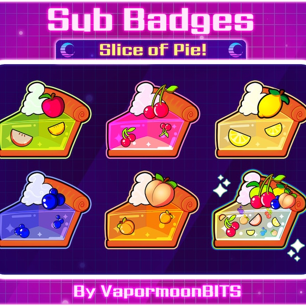 Cherry Pie Twitch Emotes - Etsy