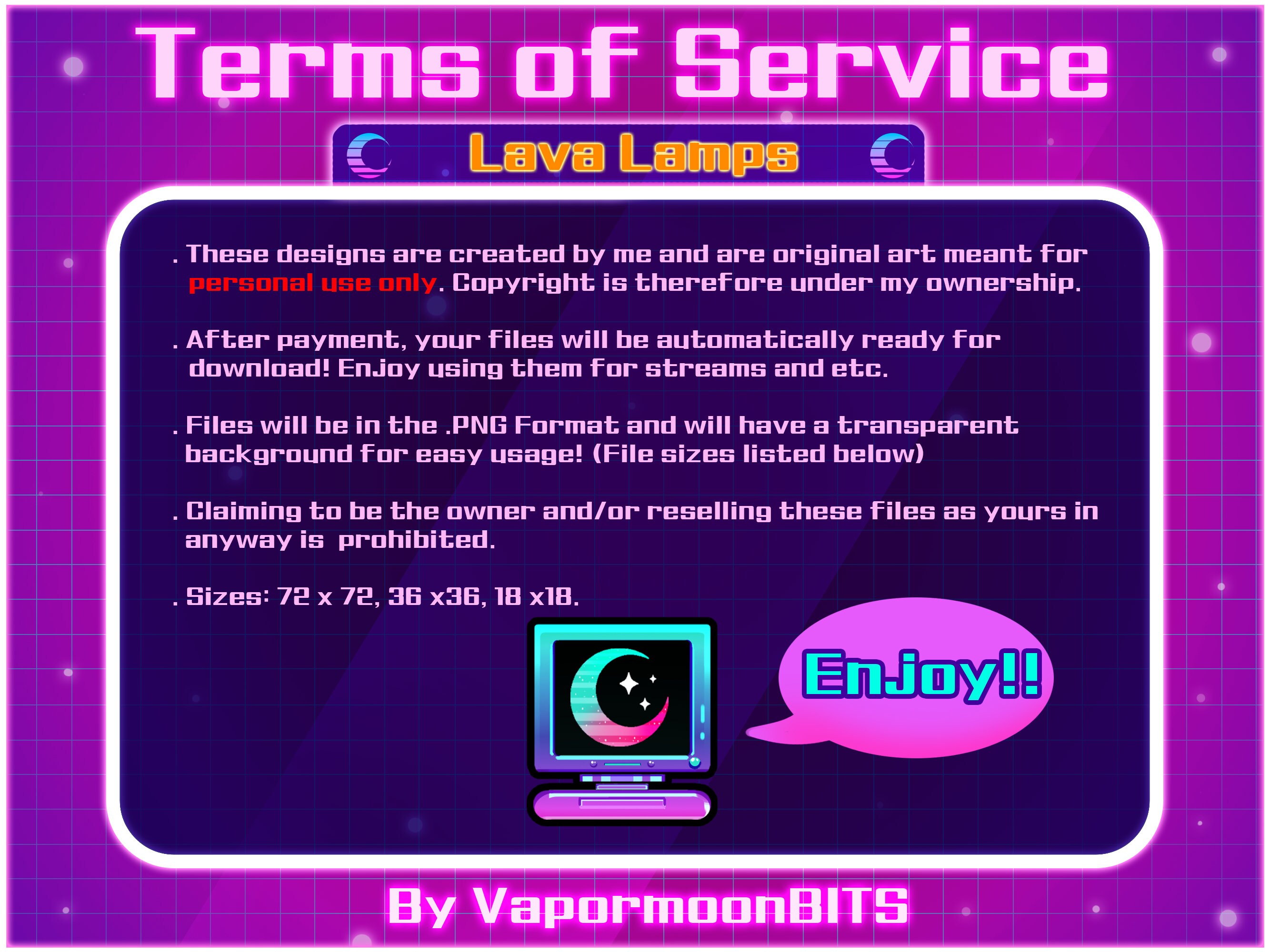 Lava Lamp Sub Badges for Twitch, Discord, and Streaming Aesthetic Bit ...