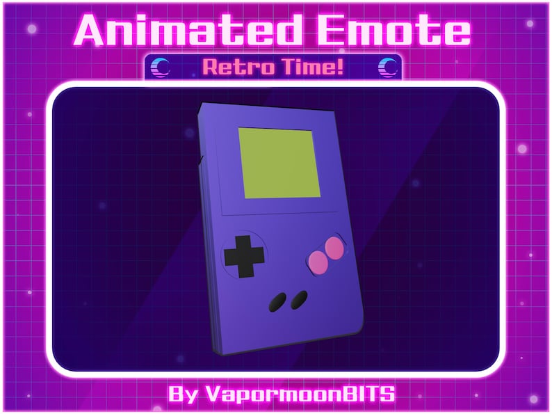 Animated 3D Game Console Emote for Twitch, Discord, and Streaming ...