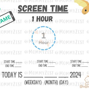 Weewatchers / Screen Time Tracker / Screen Time Program / Screen Time ...