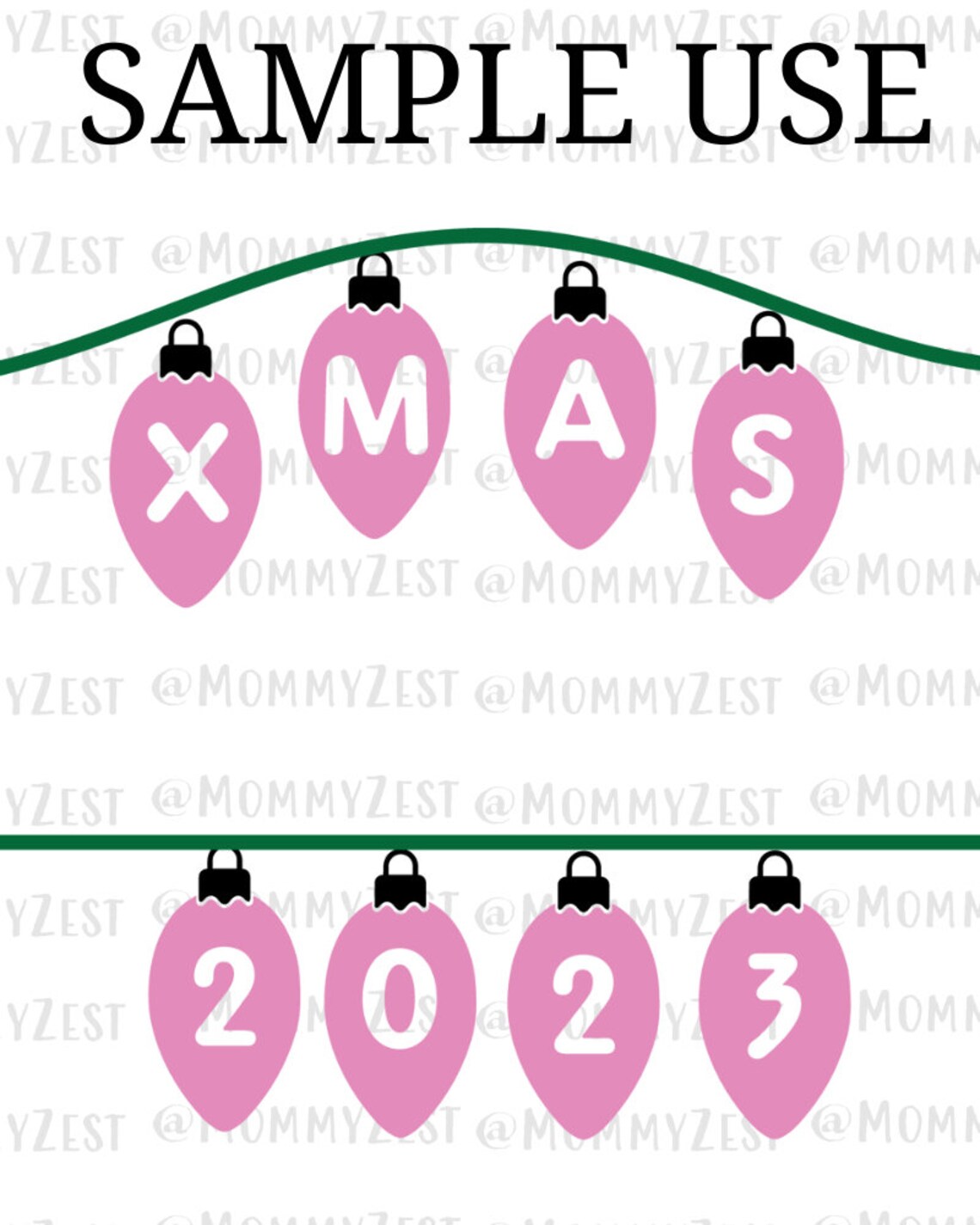Christmas Lightbulb Font SVG | DIY Banner | Christmas Font Svg |xmas ...