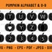 Pumpkin Font SVG | Fall Font SVG | Halloween Font SVG | Teacher Font ...
