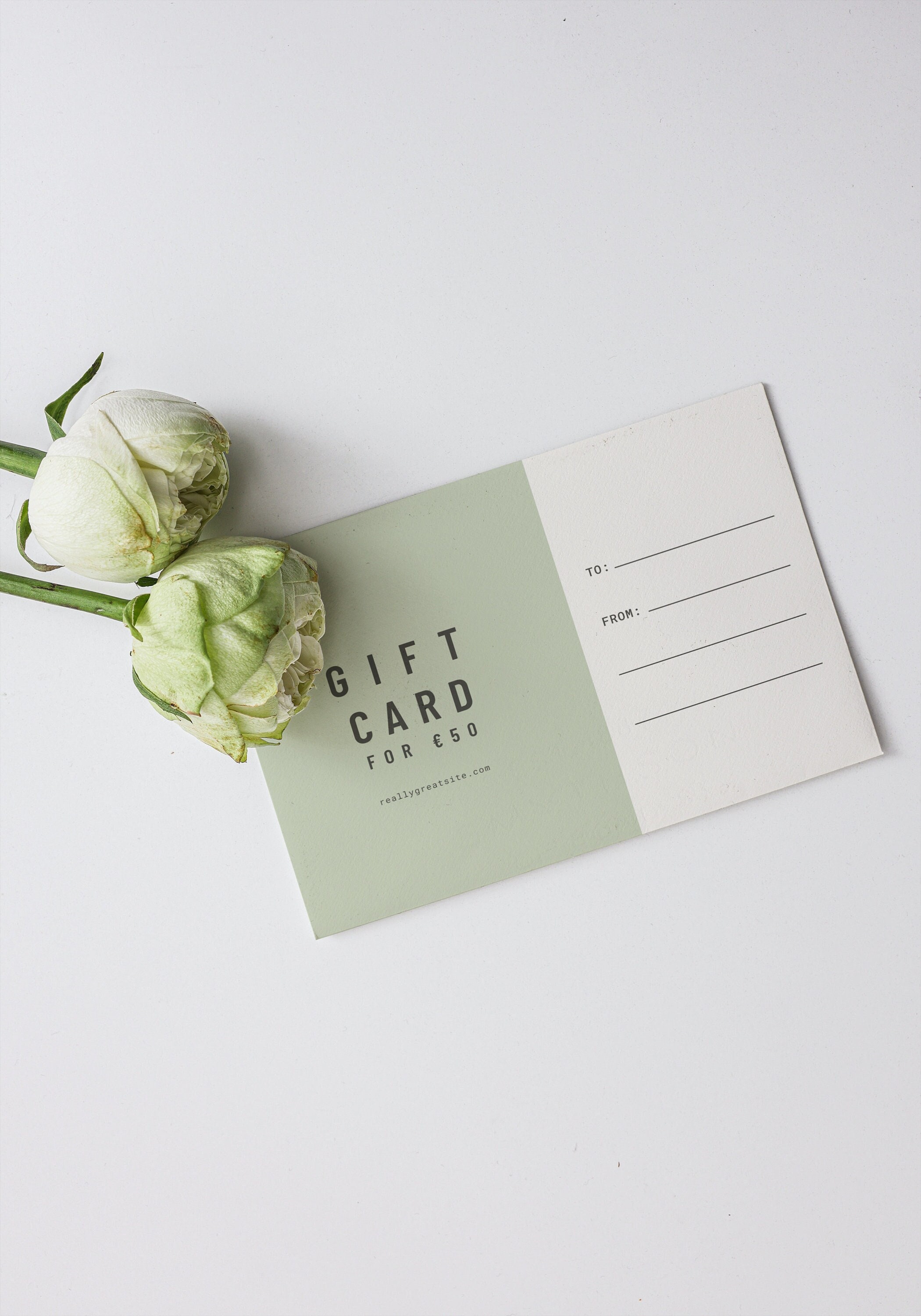 Gift Voucher Template | Editable Gift Voucher | Gift Card | Minimal ...