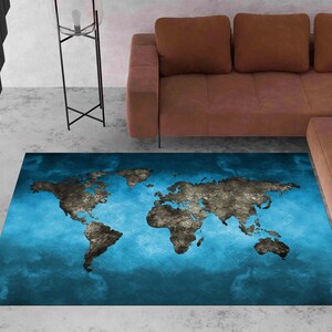 Maps Rug,cool World Map Carpet ,popular Map Carpet for Home, World Map ...