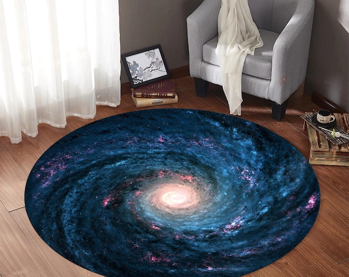 Universe Theme Rug, Galaxy Starry Rug, Outer Space Rug, Luminous Rug ...