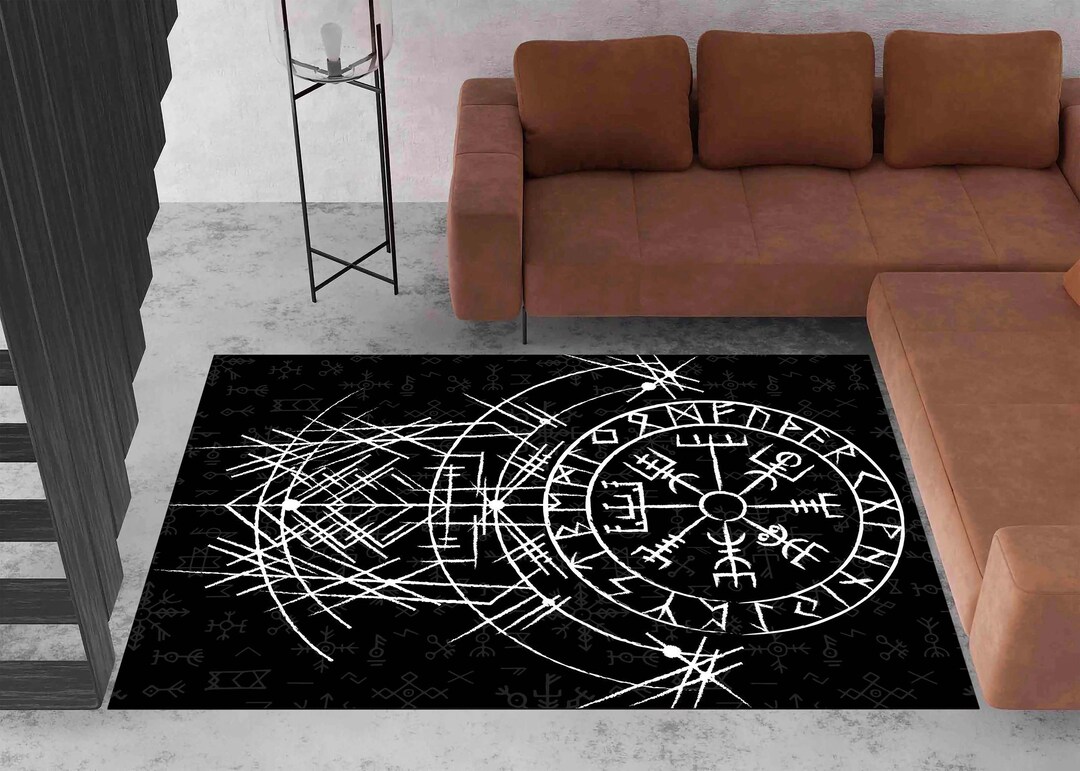 Mythological Rug, Viking Rug, Viking Pattern,scandinavian Myth, Nordic ...