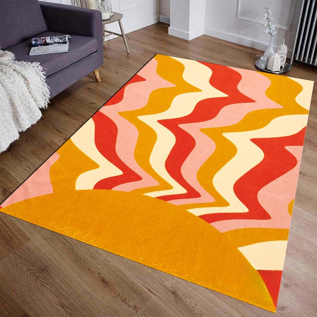 Pride Flag Rug Colorful Rug Abstract Rug Rainbow Carpet - Etsy
