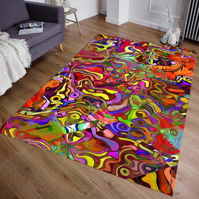 Blob Rug - Etsy