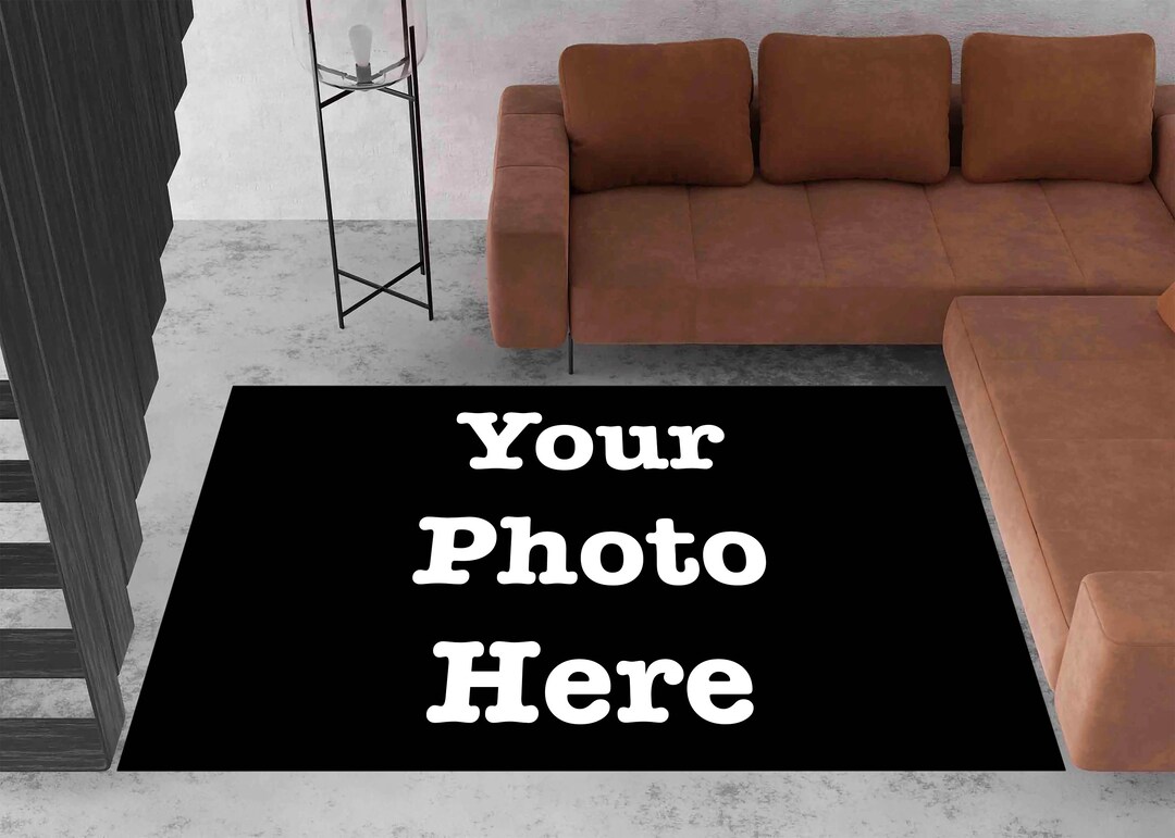 Custom Rug, Your Logo Rug, Logo Rug, Minimalist Rug, Kitchen Room Rug ...