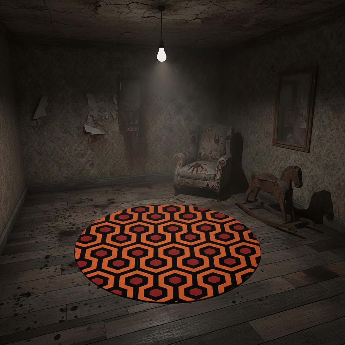 The Shining Round Rug, the Shining Carpet, Most Popular Hotel Carpet ...
