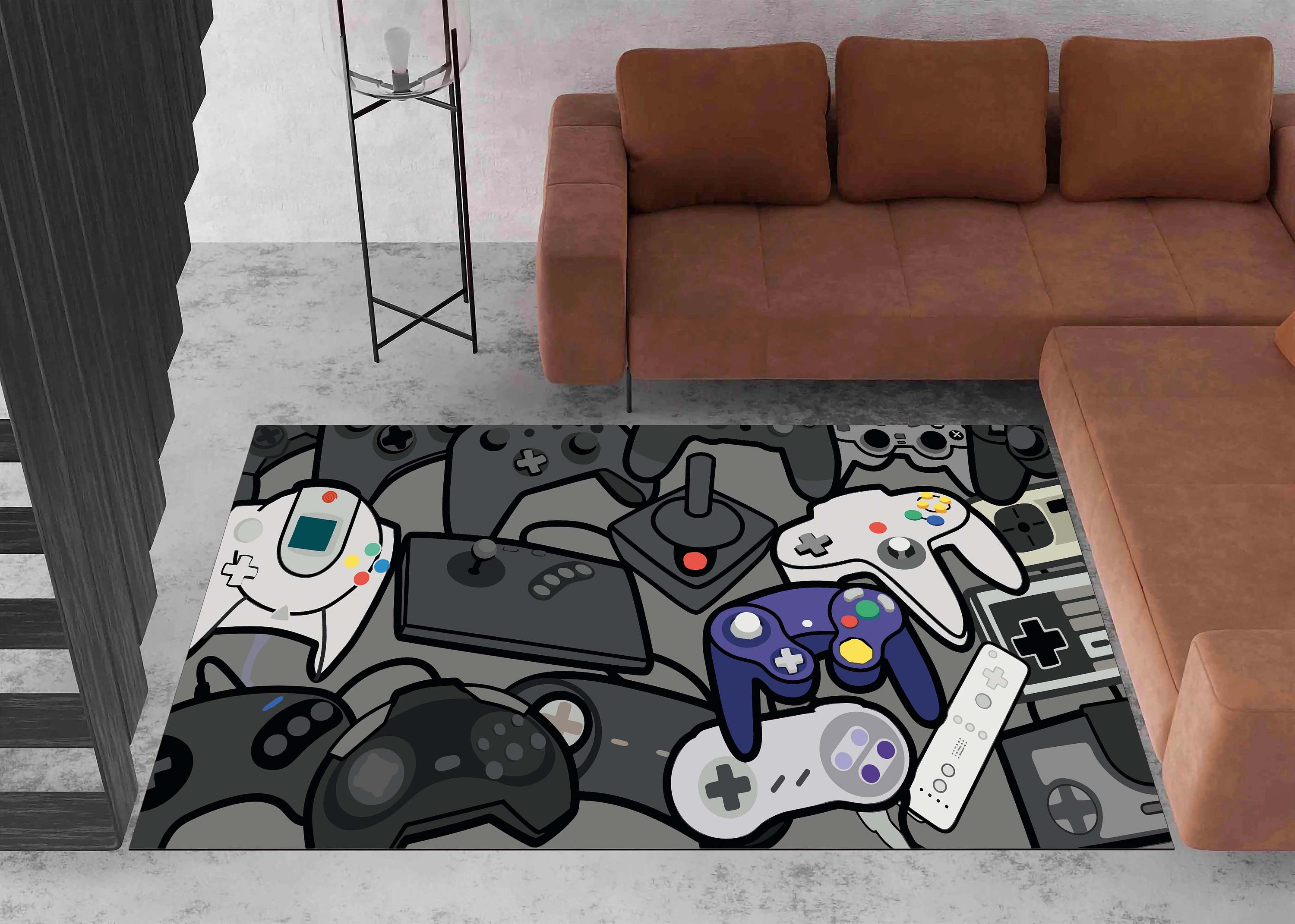 Gaming Shaped, Game Controller Rug, Video Game Console Shape Carpet ...