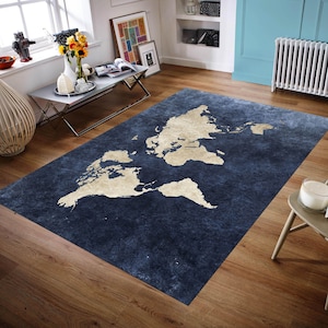 World Map Rug,maps Rug,cool World Map Carpet ,popular Map Carpet for ...