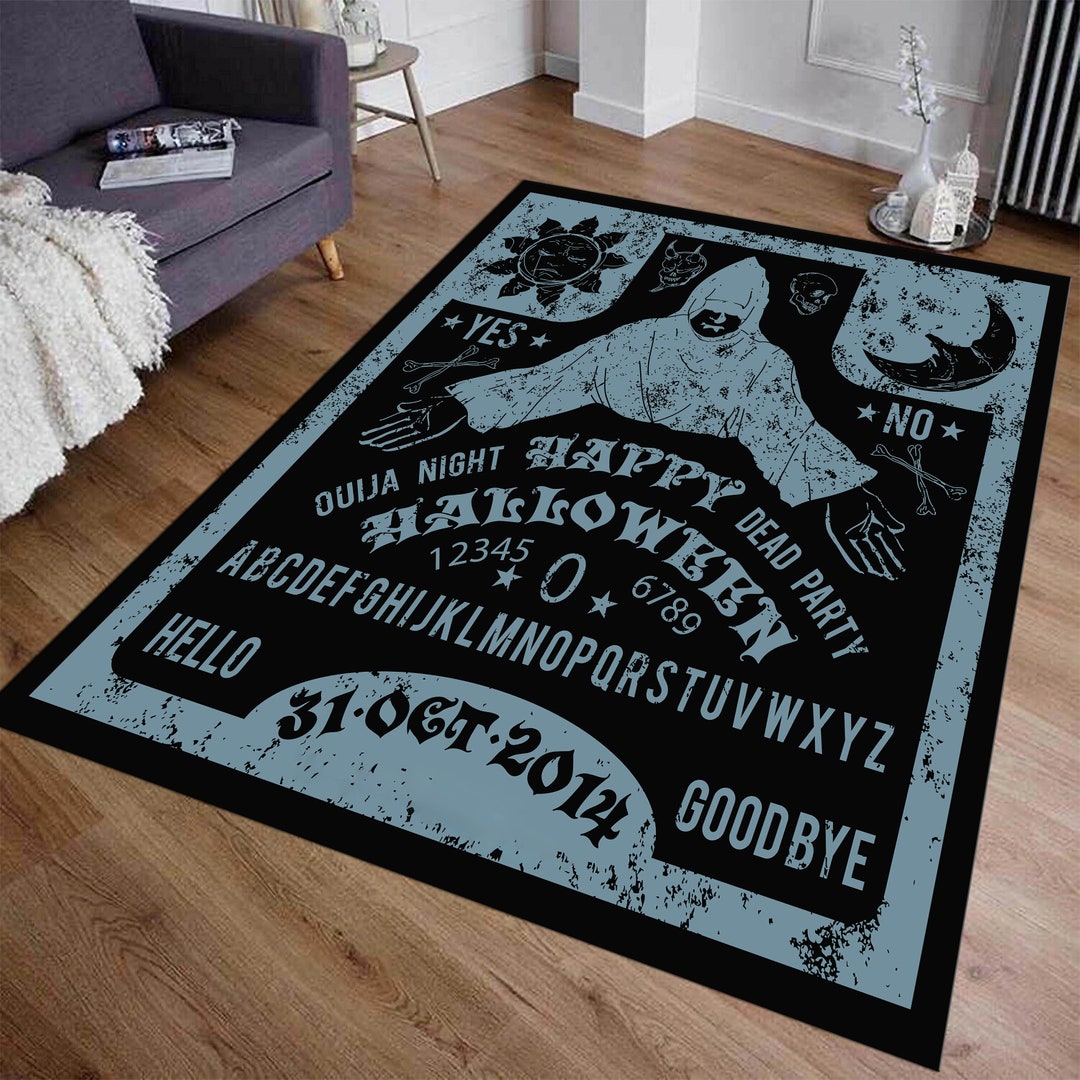 Ouija Baphomet Pentagram Board Poster Evil Art Devil Fire Pentagram ...