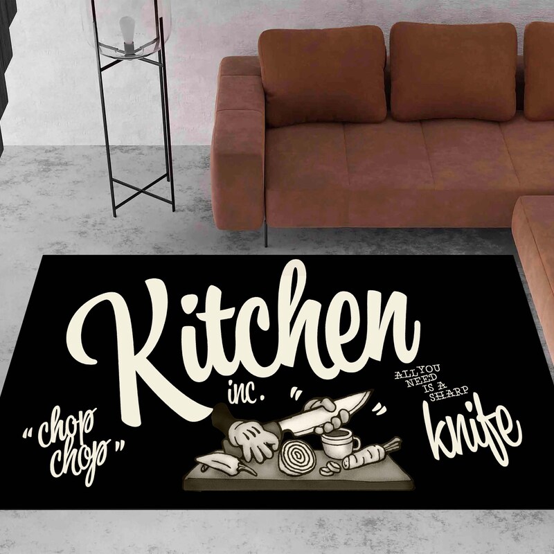Personalized Kitchen Rug - Etsy