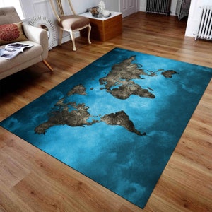 Maps Rug,cool World Map Carpet ,popular Map Carpet for Home, World Map ...