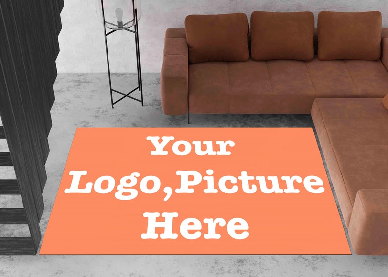 Custom Rug Custom Image Rugs Custom Rug With Your Logo - Etsy