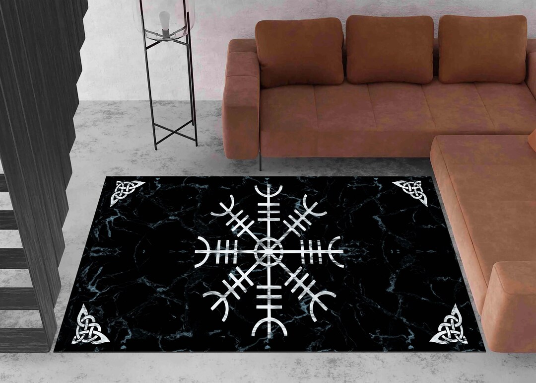 Viking Rug, Viking Pattern, Mythological Rug, Scandinavian Myth, Nordic ...