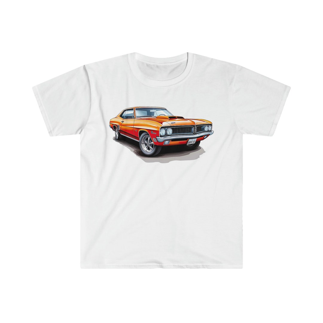 Classic Muscle Car T-shirt - Etsy
