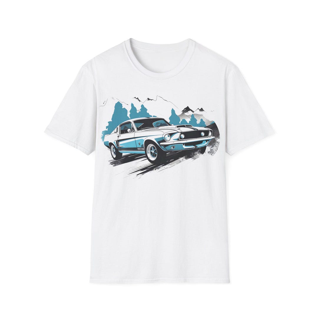 Classic Ford Style Muscle Car T-shirt - Etsy
