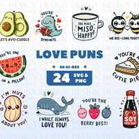 Anti Valentine Food Clipart Bundle: Sarcastic Love PNG Designs (digital ...