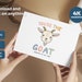 Greatest of All Time - GOAT PNG SVG | Cute Goat Digital Image | Print ...