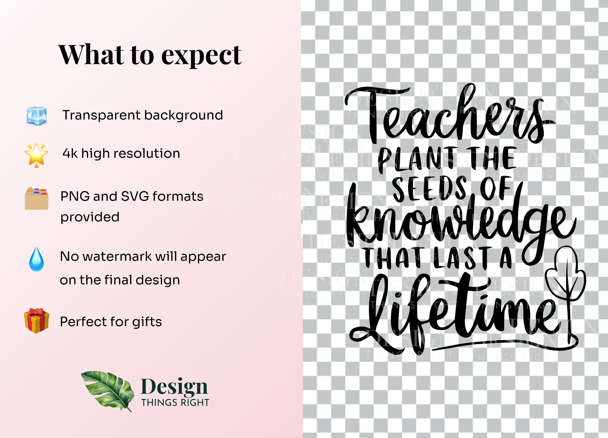 Teachers Plant the Seeds of Knowledge SVG PNG | Teacher Appreciation ...