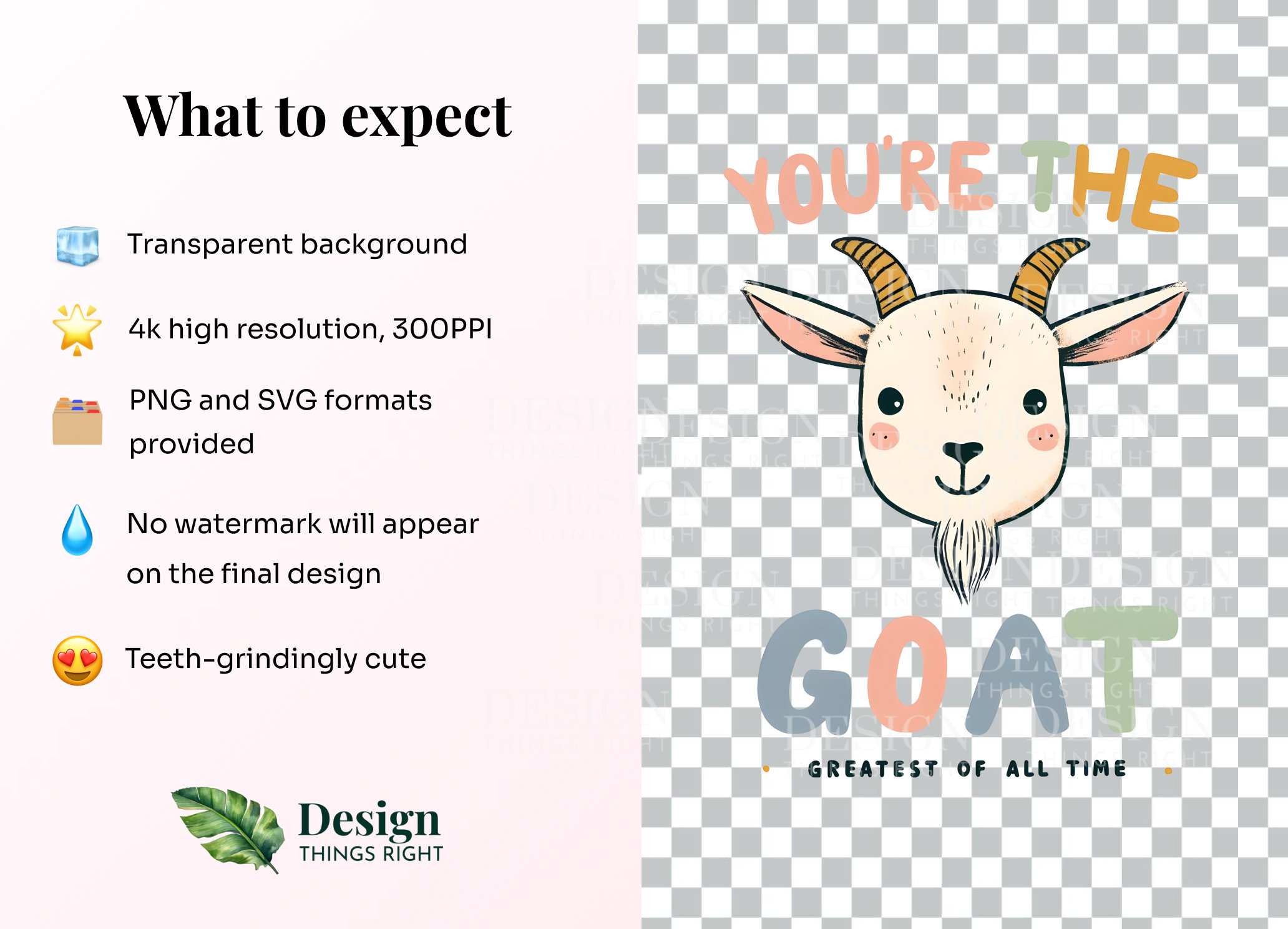 Greatest of All Time - GOAT PNG SVG | Cute Goat Digital Image | Print ...