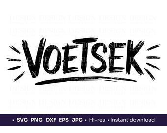 Don't Be Kak, Be Lekker SVG PNG | Funny South African Saying Digital ...