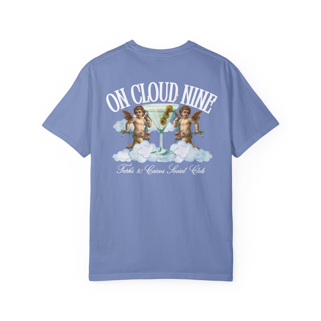 On Cloud Nine Shirt_comfort Colors Shirt_bachelorette Graphic Tee_custom for Amanda - Etsy