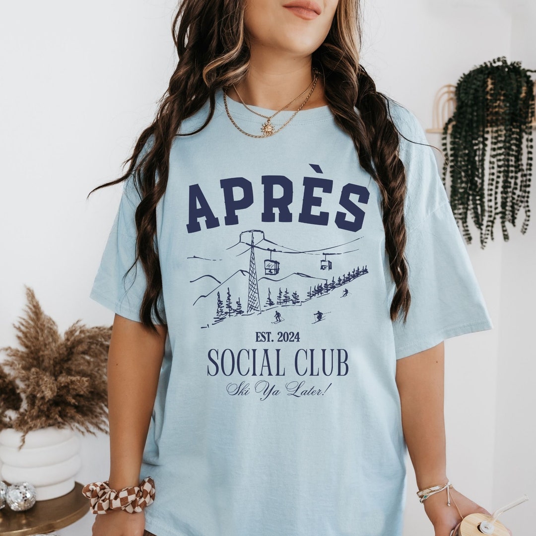Après Slopes Ski Ya Later Unisex Heavy Cotton T-shirt, Apres Slopes ...