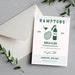 Country Club Bachelorette Invitation Template, Bachelorette Itinerary ...