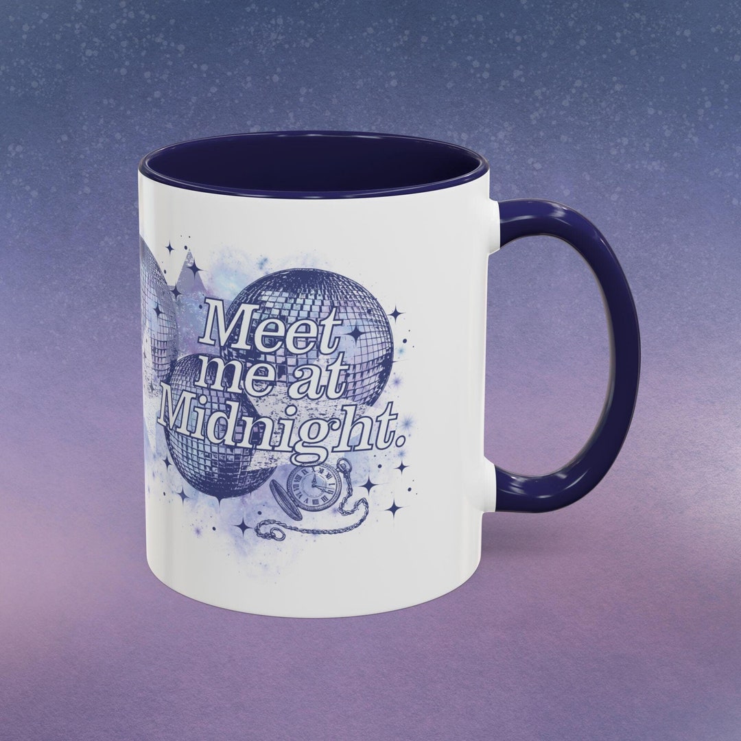 Meet Me at Midnight Ceramic Mug 11oz, 15oz Midnights Mug Swiftie Mug - Etsy