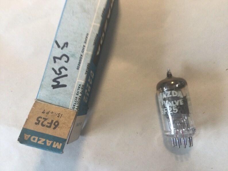 Mazda 6F25 EF183 Valve Tube NOS Boxed M535 - Etsy UK