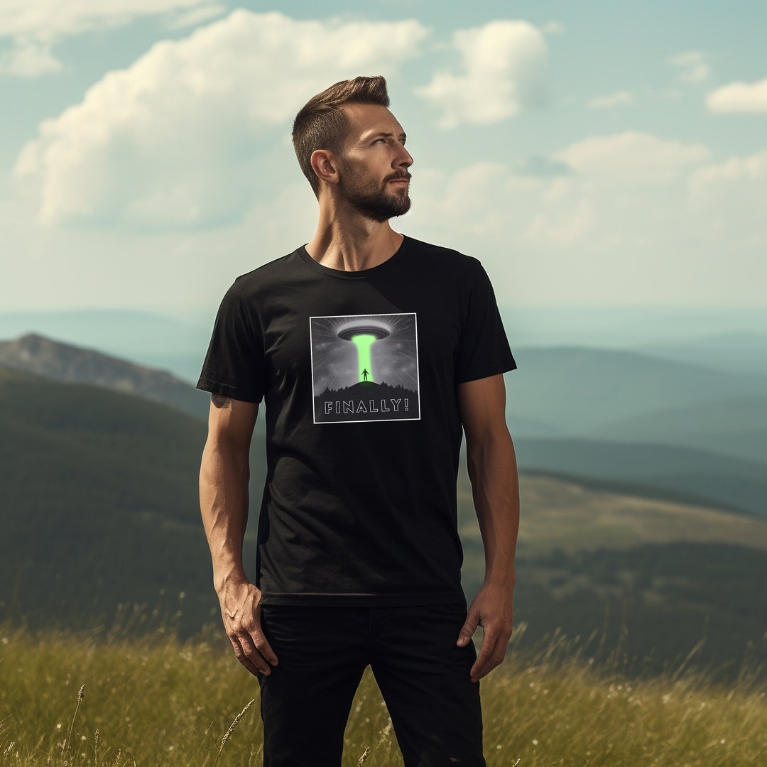 Alien Abduction T-shirt, UFO Fans - Etsy