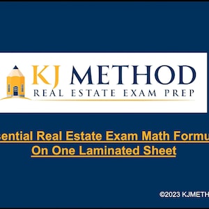 Essential Real Estate Math Formulas All in One Place Real - Etsy