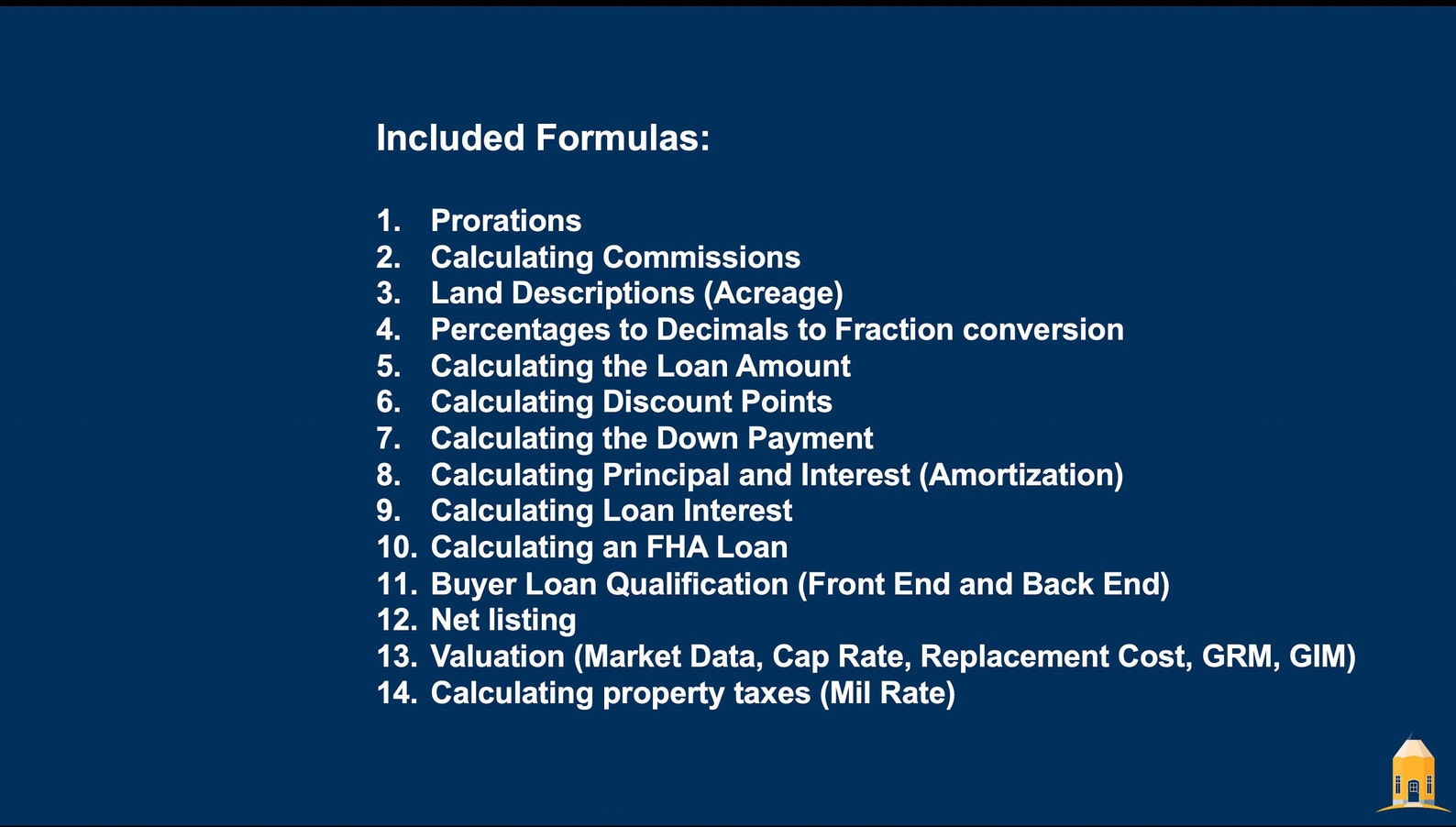 Essential Real Estate Math Formulas All in One Place | Real Estate ...