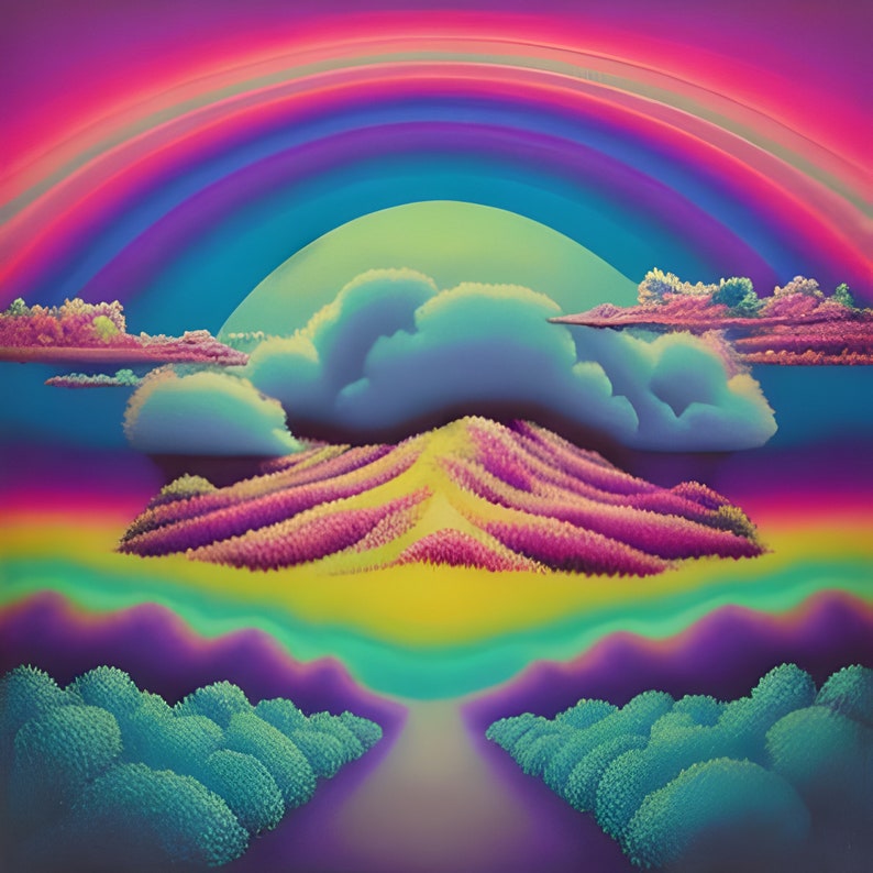 Pack of 5 HQ Psychedelic Logos - Etsy