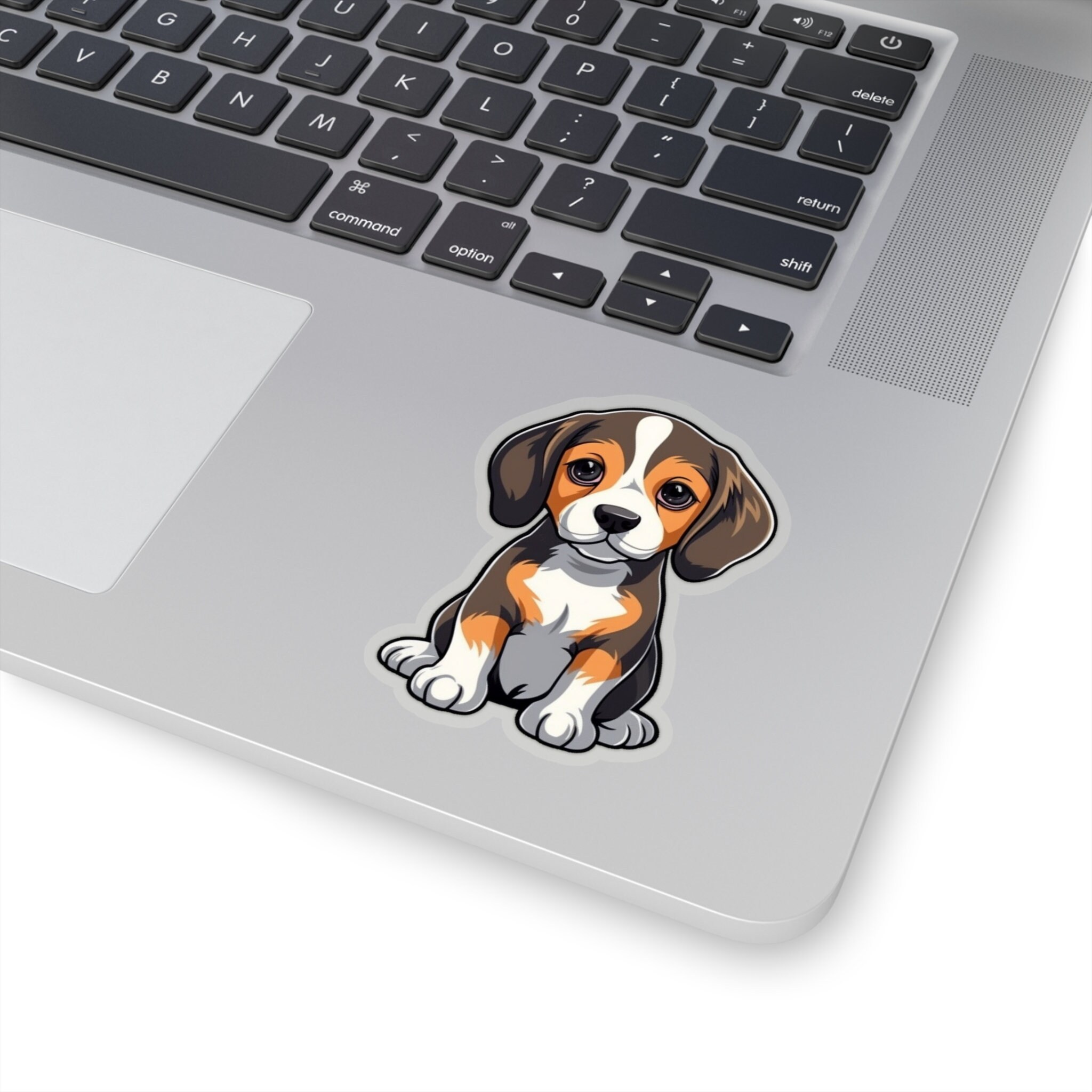 Cute Beagle Puppy Kiss-cut Sticker - Etsy