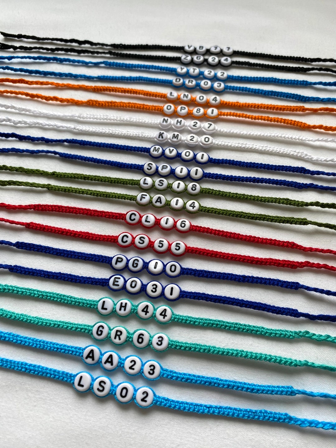 Formula 1 Driver Initials and Number Bracelet, Him Her F1 Gift, Norris ...