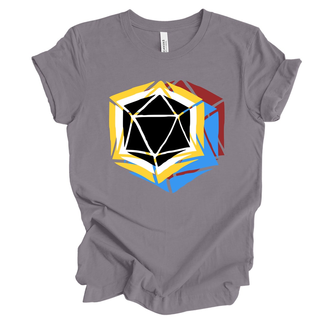SUPER D20 T Shirt Dnd Fantasy Dungeons and Dragons Inspired Custom ...