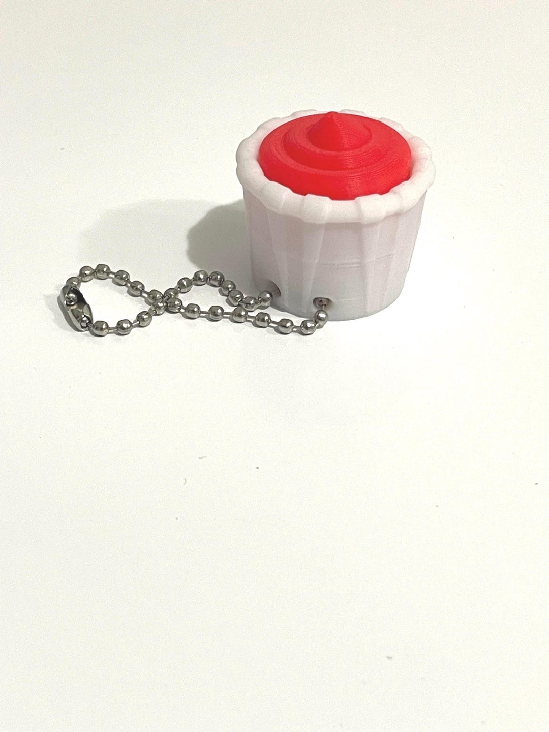 3D Printed Ketchup Bottle Fidget Clicker Keychain – Quiet Sensory Toy ...