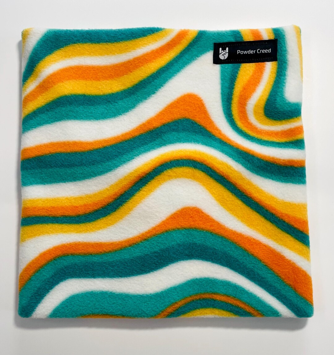 Cozy Retro Fleece Buff, Ski Mask, Neck Gaiter - Etsy