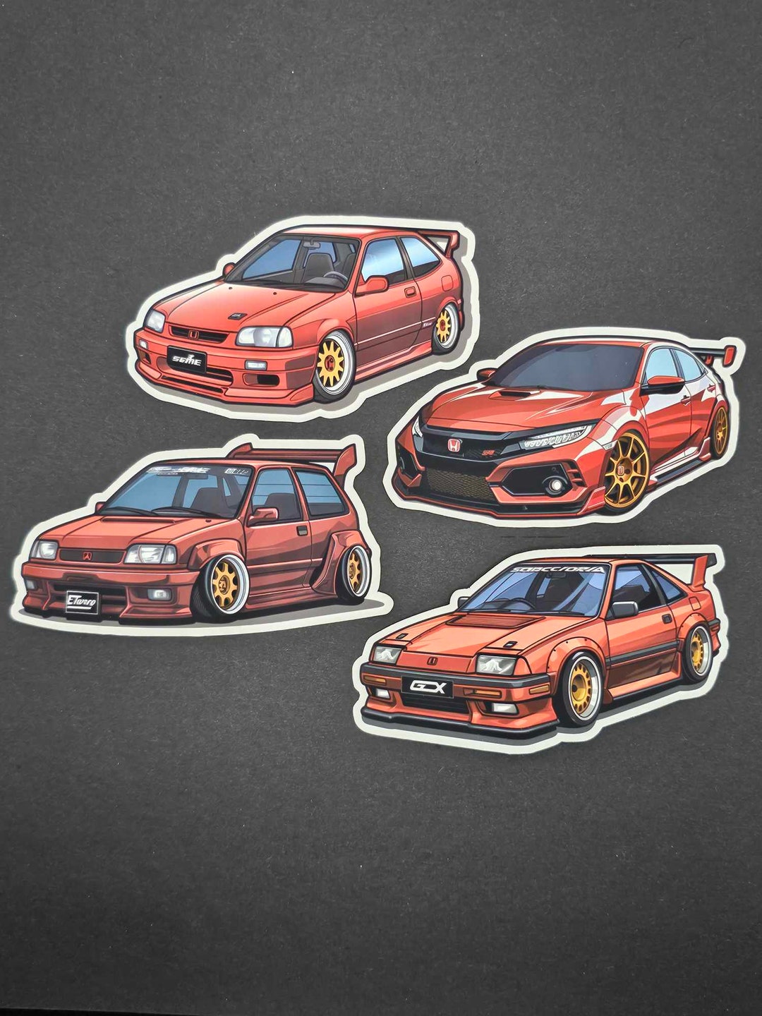 Honda Sticker Pack - Etsy