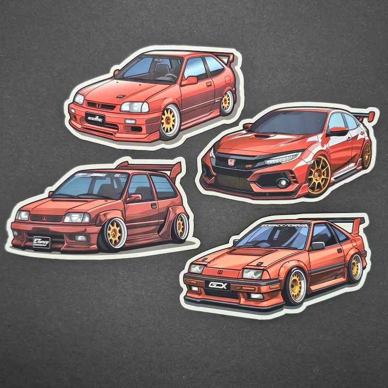 Honda Sticker - Etsy