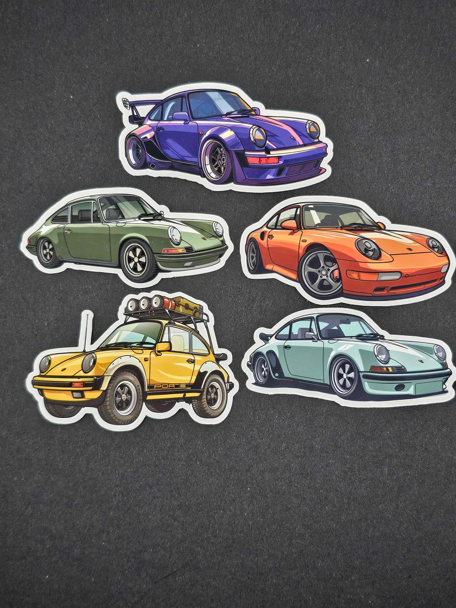 Porsche Sticker Pack - Etsy