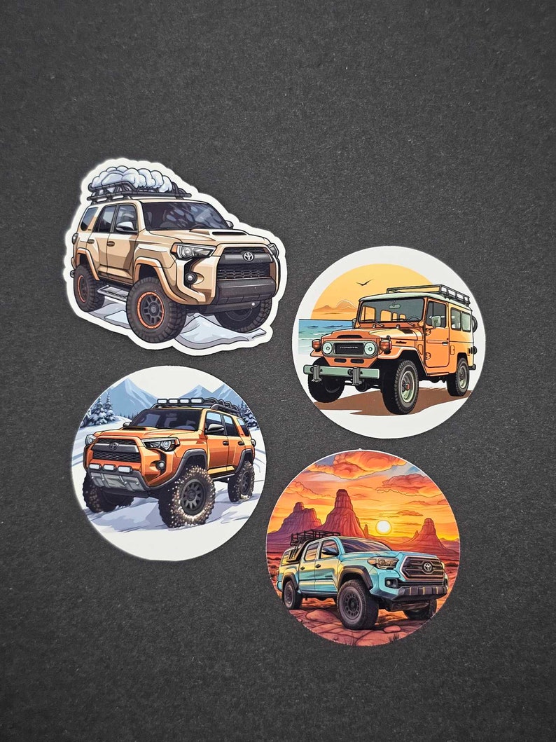 Toyota Sticker Pack - Etsy